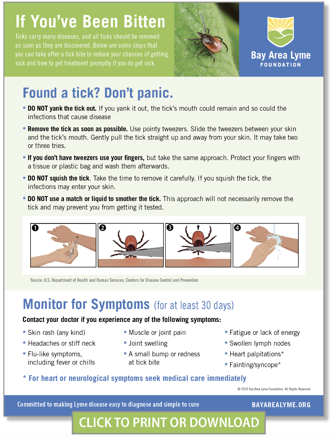 Lyme Disease Awareness Month - Bay Area Lyme Foundation